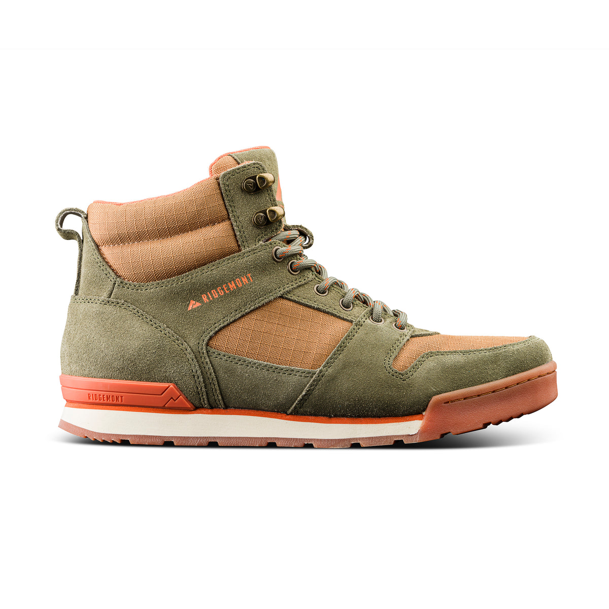 Men's Monty Hi - Army/Rust – Ridgemont LLC